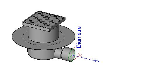 Jimten S 520 Floor gully for shower tray works. Dry trap system BIM ...