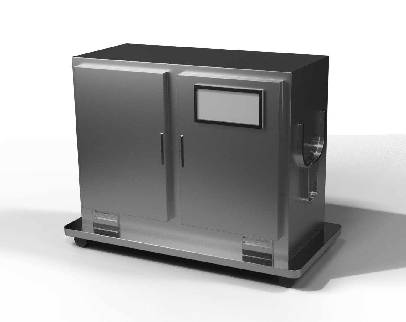 Double Meal Trolley BIM OBJECT: free BIM file downloads e.g., Revit ...