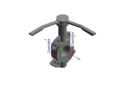 PARKER TRANSAIR Butterfly Valve VR02 BIM OBJECT: free BIM file ...