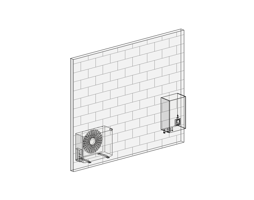 OBJETO BIM Hitachi Air Conditioning Europe SAS Yutaki S R32 - Only ...