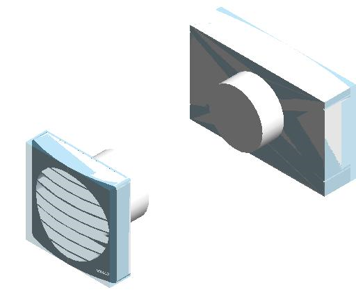 Aereco Air inlet EHT BIM OBJECT: free BIM file downloads e.g., Revit ...