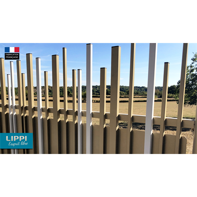 LIPPI Random top and aligned bottom STEM® WALL fence BIM OBJECT: free ...
