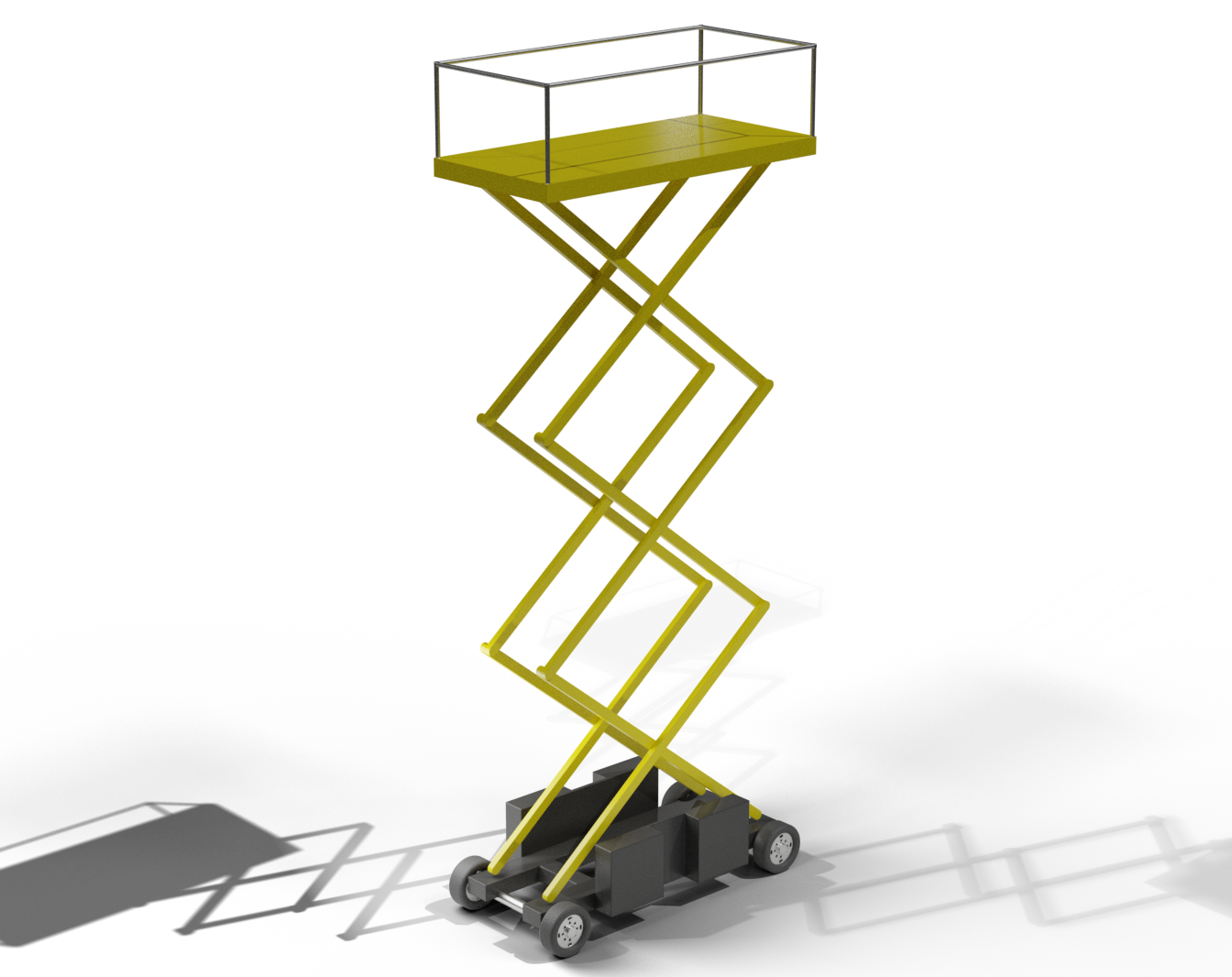 Electric Scissor Lift BIM OBJECT: free BIM file downloads e.g., Revit ...