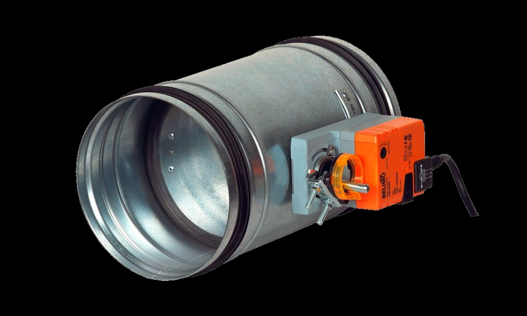 Madel SCC (Air volume dampers for circular ducts) BIM OBJECT: free BIM ...