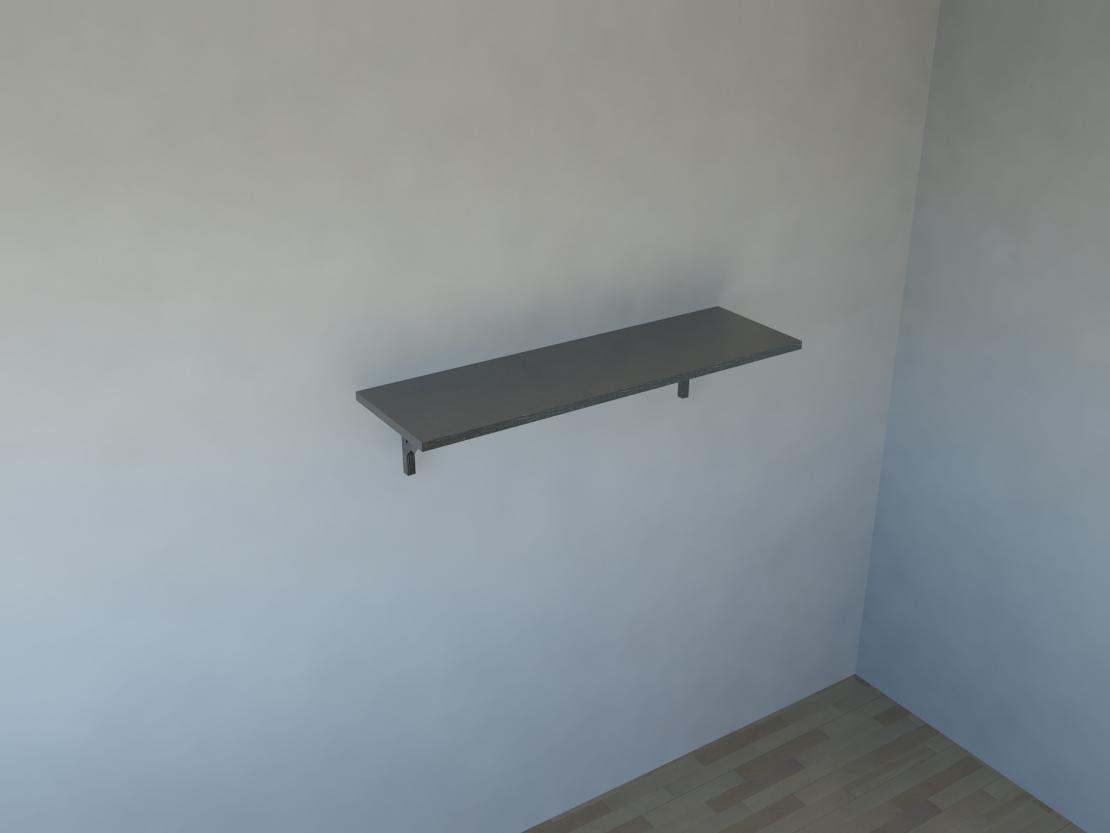 OBJETO BIM Estante de pared: descarga gratuita de archivos BIM, Revit ...