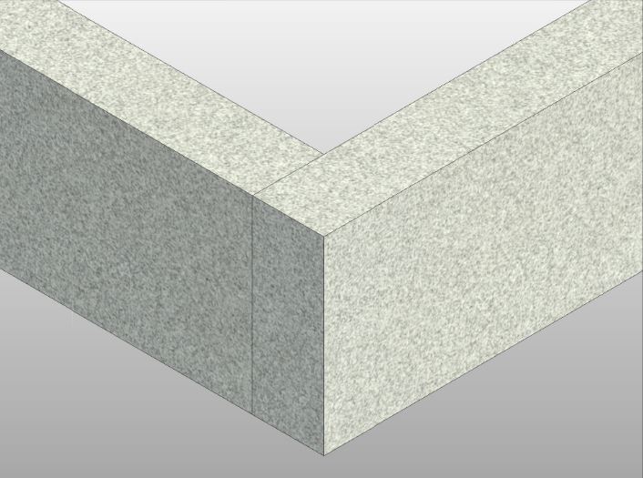 POLYCOR Stone curbing BIM OBJECT: free BIM file downloads e.g., Revit, IFC, etc. | BIM&CO