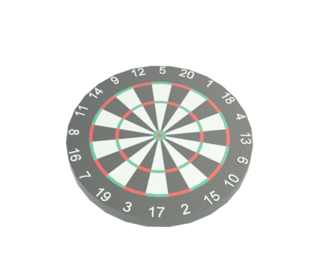 Dart Board BIM OBJECT: free BIM file downloads e.g., Revit, IFC, etc ...
