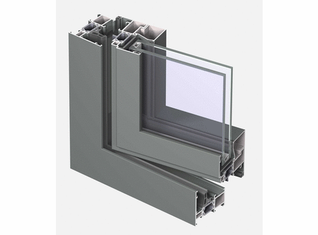 REYNAERS ALUMINIUM ITALIA CS 68 Window inward opening Double Vent 46mm ...