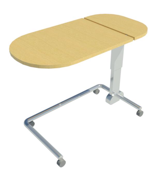 Overbed Table BIM OBJECT: free BIM file downloads e.g., Revit, IFC, etc ...
