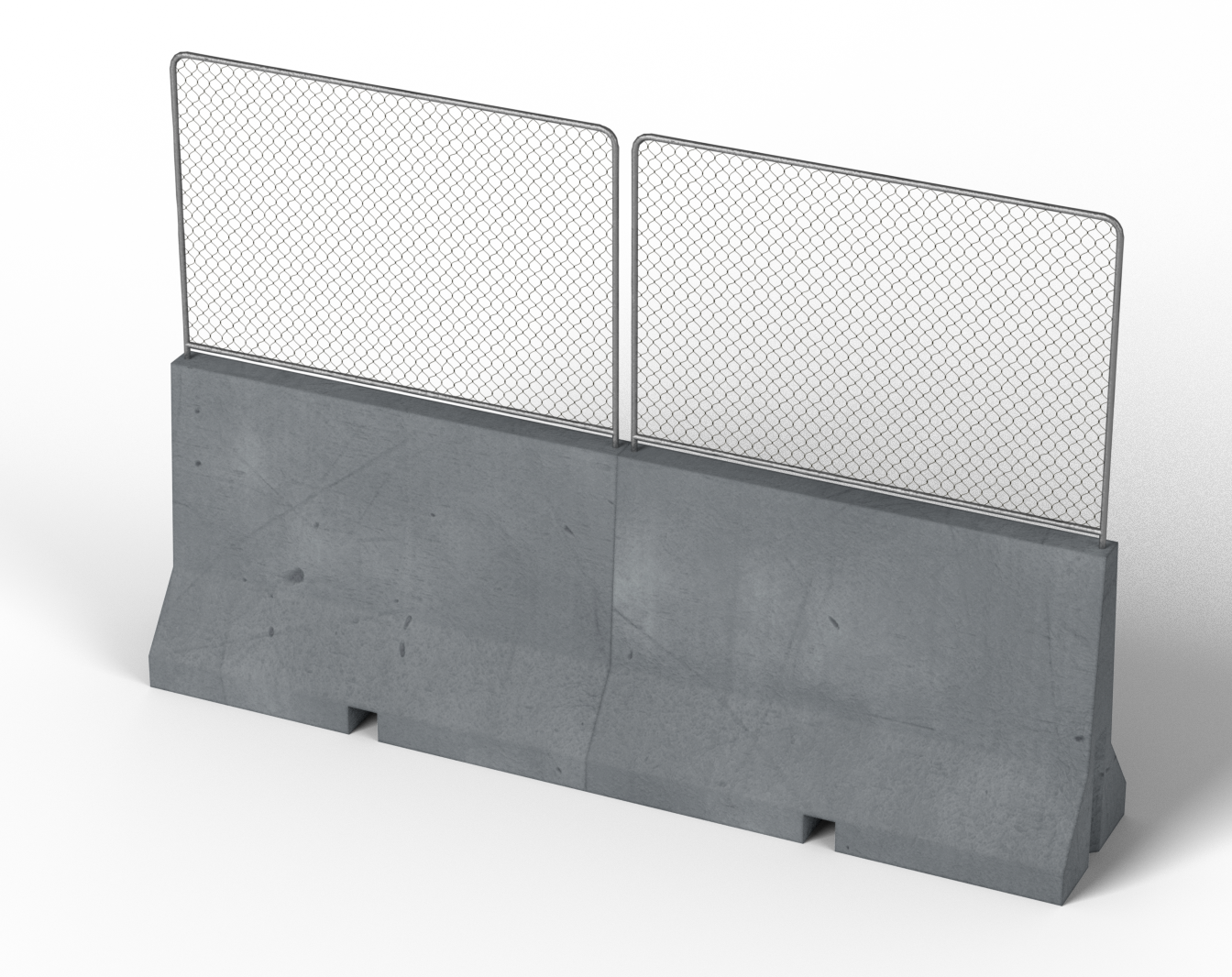 Modular barrier BIM OBJECT: free BIM file downloads e.g., Revit, IFC ...