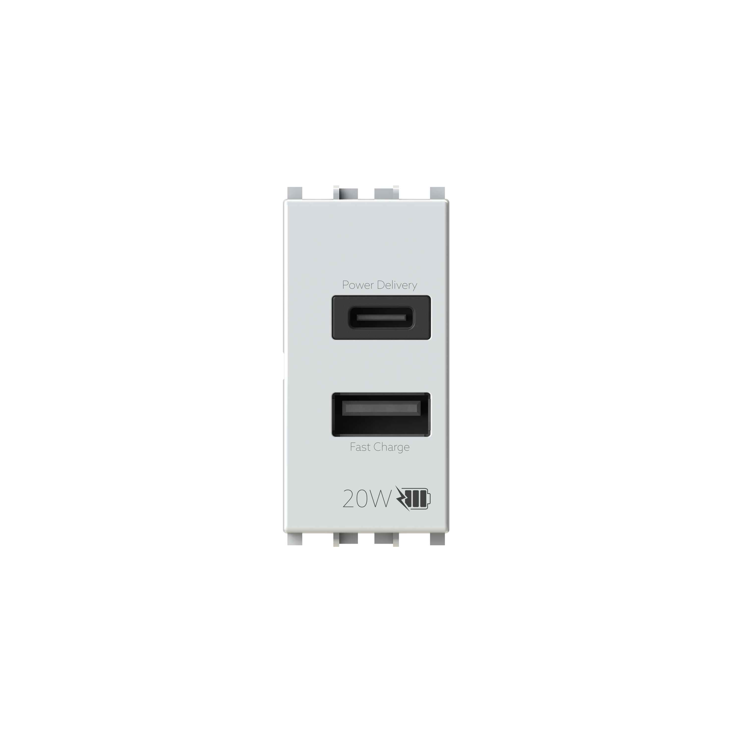 OGGETTO BIM Finder S.p.A. USB CA 20W per Vimar® Plana™ Bianca - 4B.V14 ...