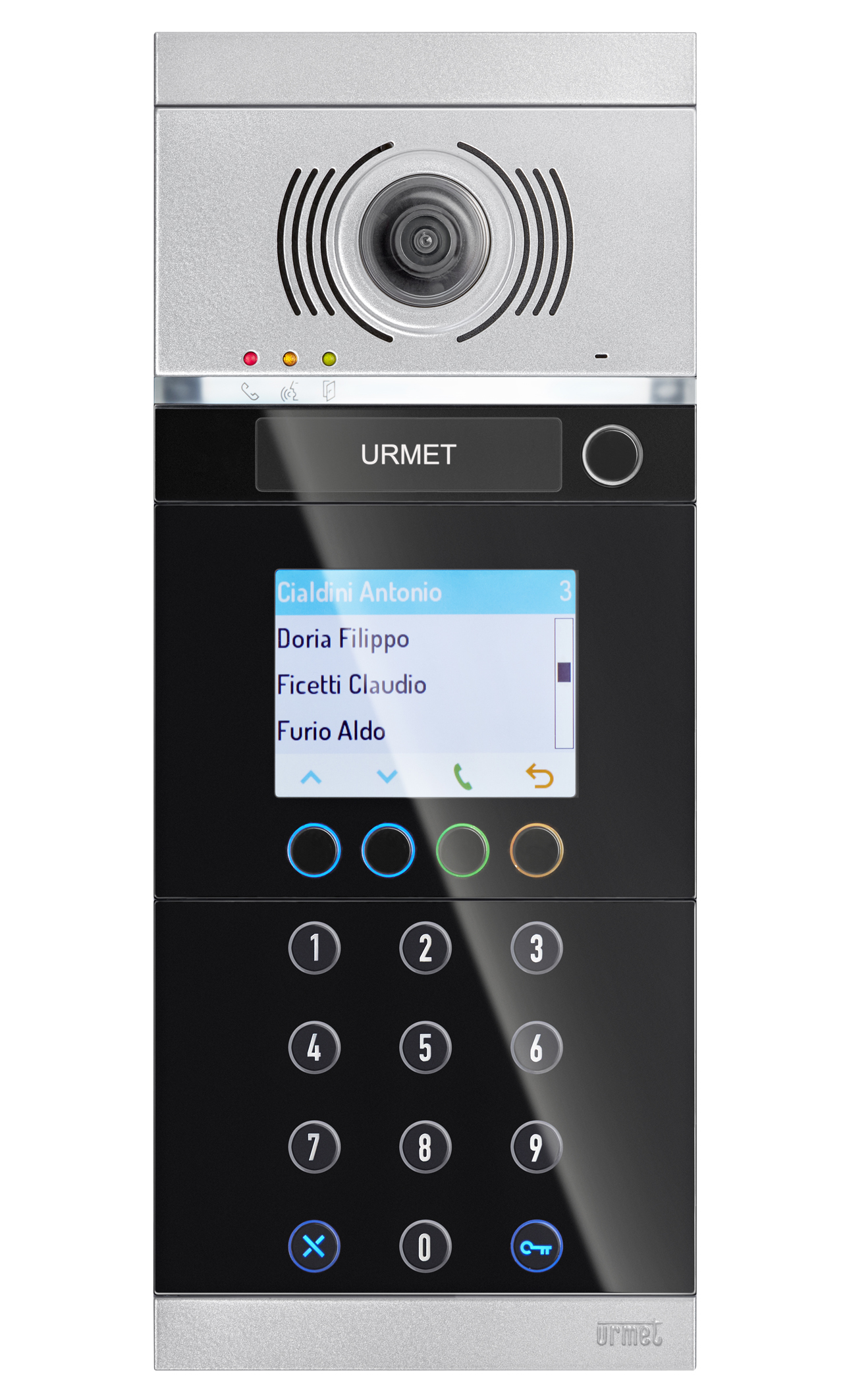 OBJETO BIM Urmet Modular Video Entry Panel, Alpha, call module and ...