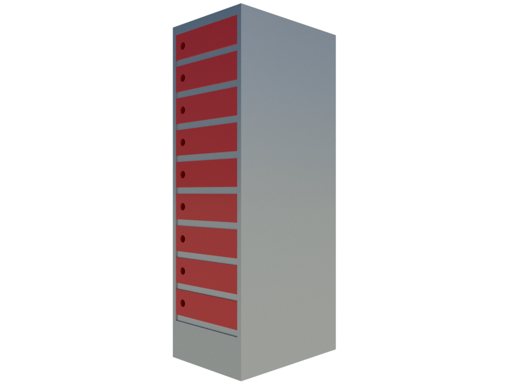 Storage locker BIM OBJECT: free BIM file downloads e.g., Revit, IFC ...