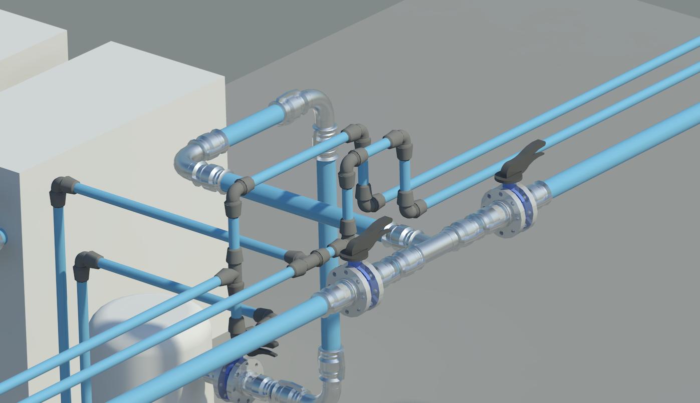 PARKER TRANSAIR Transair Template BSP-ISO BIM OBJECT: free BIM file downloads e.g., Revit, IFC ...