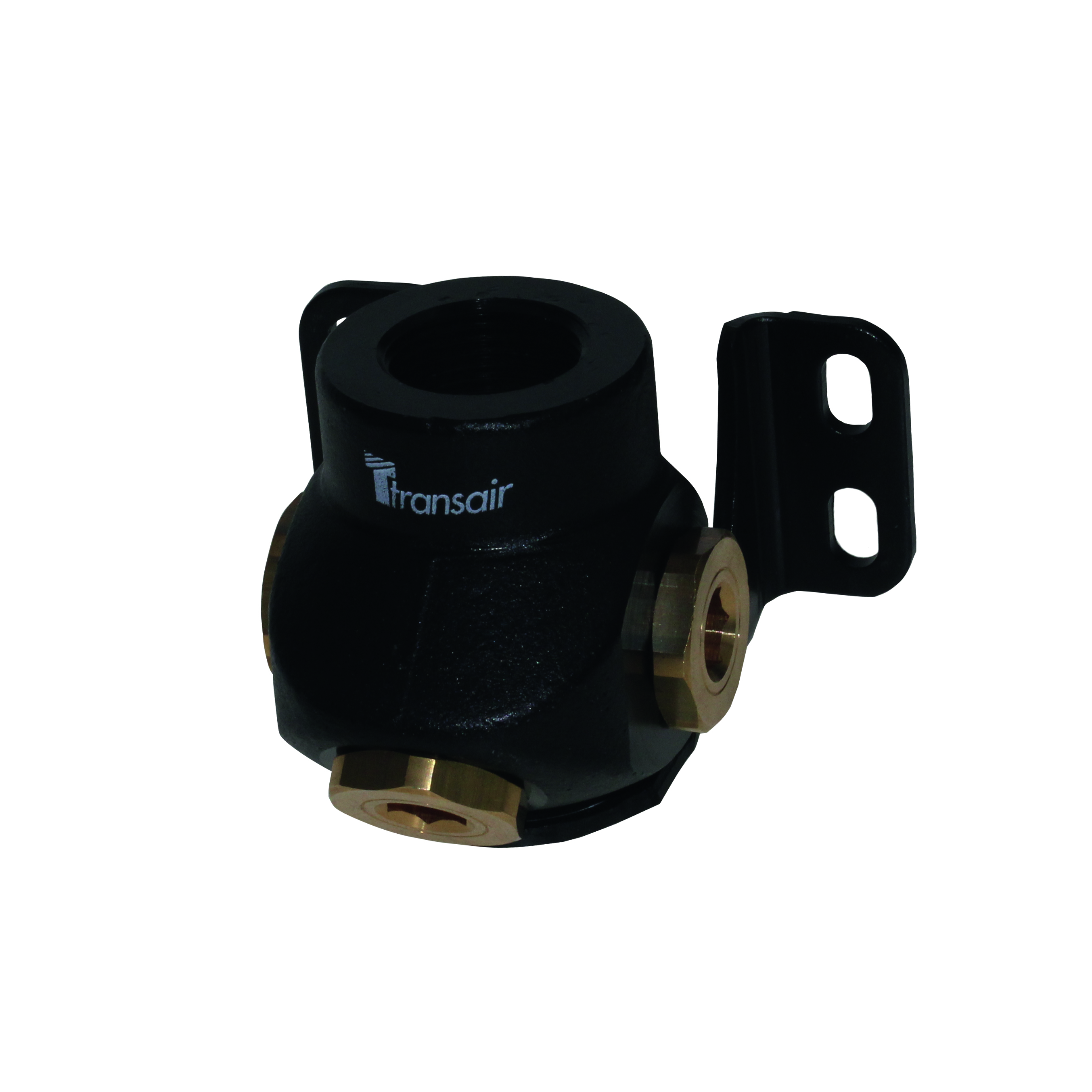 PARKER TRANSAIR 3 port threaded wall bracket - BSP parallel BIM OBJECT ...