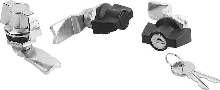 norelem France Quarter-turn locks with wing grip BIM OBJECT: free BIM ...