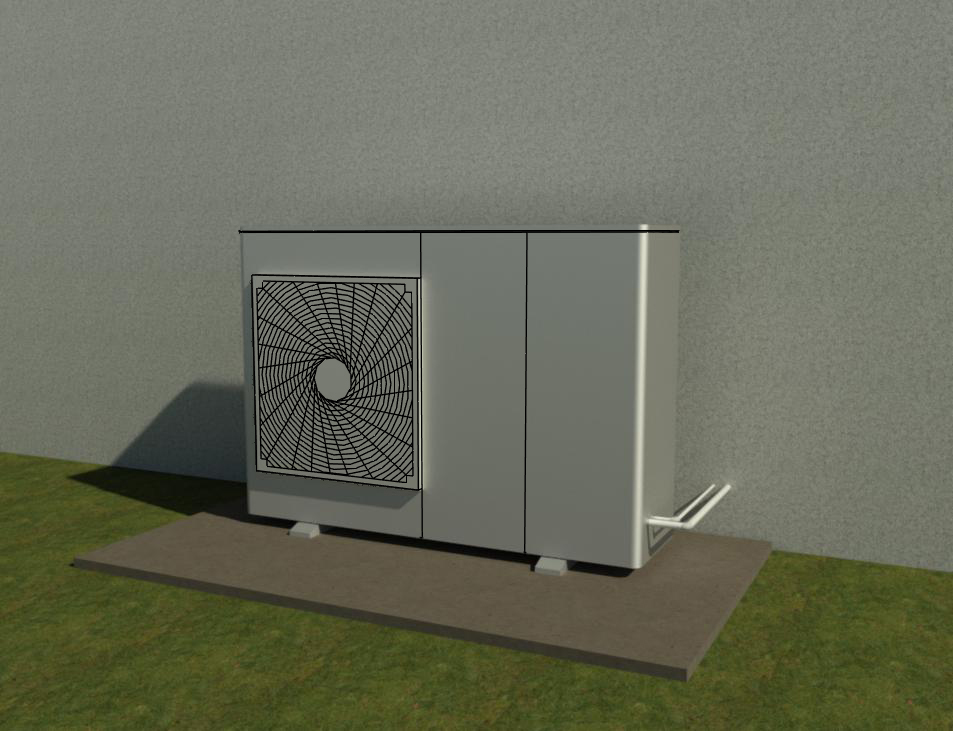 OBJET BIM Pompe à chaleur (PAC) - Unité extérieure : téléchargement ...