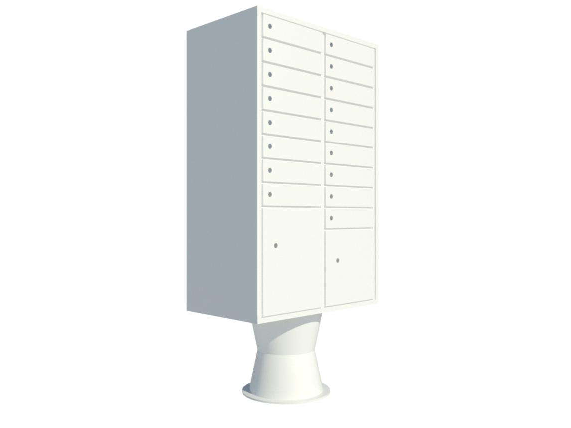 OBJETO BIM Mail Boxes: descarga gratuita de archivos BIM, Revit, IFC ...