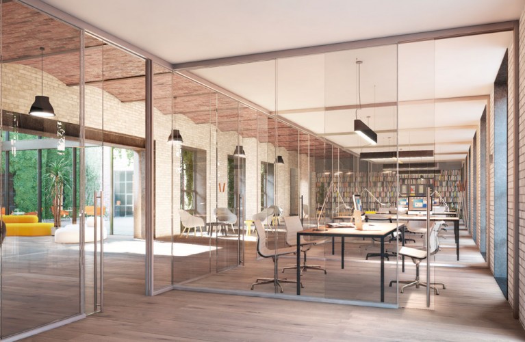 KLEIN Architectural Interior Systems Panoramic frameless glass wall ...