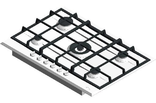 Smeg S.p.A. Hob P272XGHNLK BIM OBJECT: free BIM file downloads e.g ...