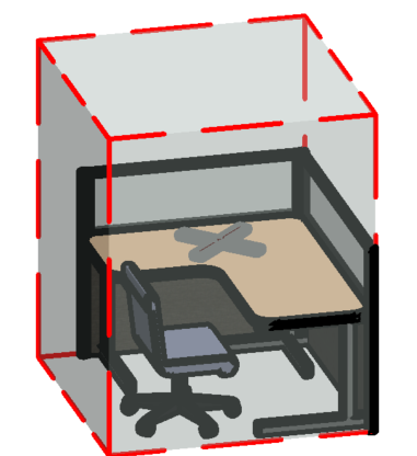 Office Working Station BIM OBJECT: free BIM file downloads e.g., Revit ...