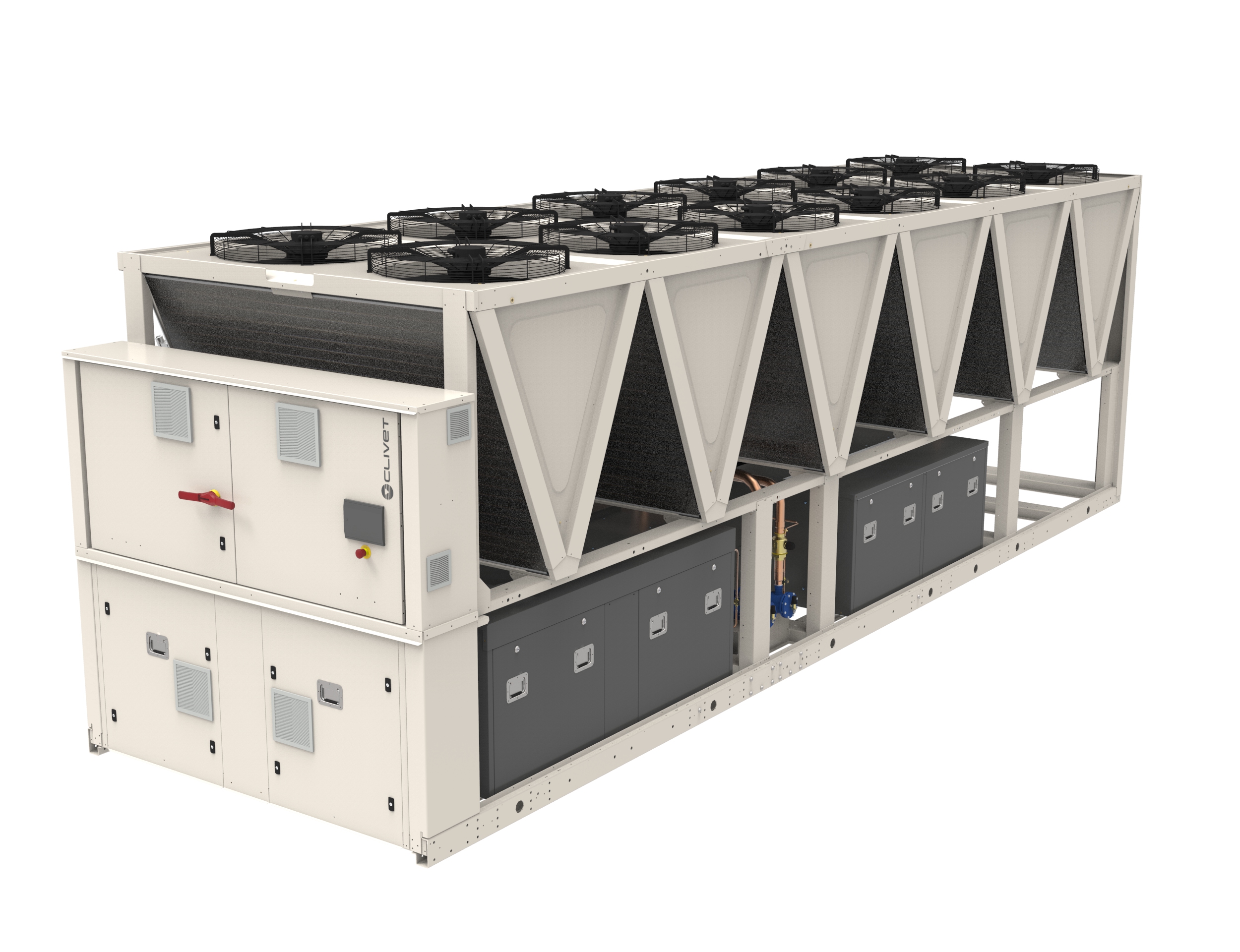 Clivet S.p.A. SCREWLine4-i WDAT-iK4 BIM OBJECT: free BIM file downloads e.g., Revit, IFC, etc ...