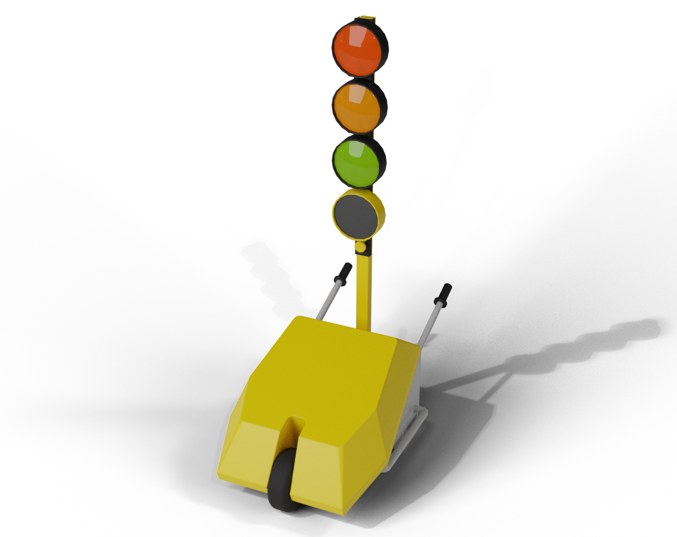 Temporary traffic light BIM OBJECT: free BIM file downloads e.g., Revit ...