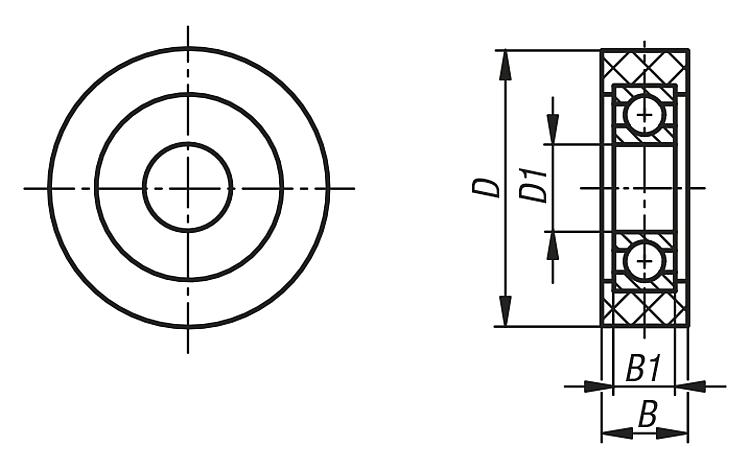 norelem France Guide rollers BIM OBJECT: free BIM file downloads e.g ...