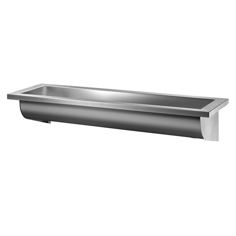 OBJETO BIM DELABIE 120250 CANAL wall-mounted wash trough: descarga ...