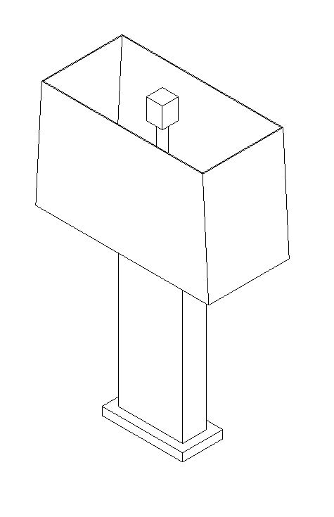 Table Lamp BIM OBJECT: free BIM file downloads e.g., Revit, IFC, etc ...
