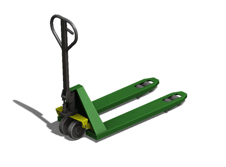 Pallet jack BIM OBJECT: free BIM file downloads e.g., Revit, IFC, etc ...