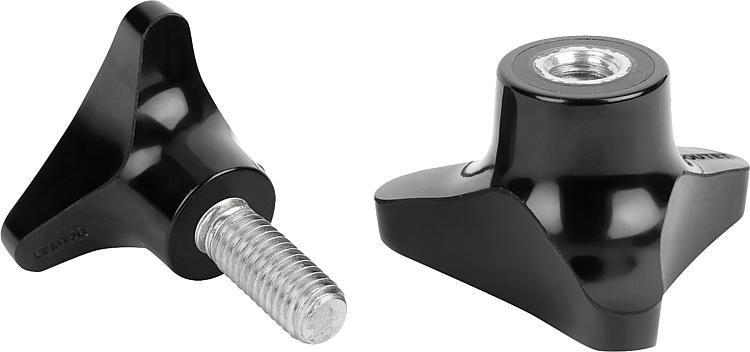 norelem France Triangular grips with high collar BIM OBJECT: free BIM ...