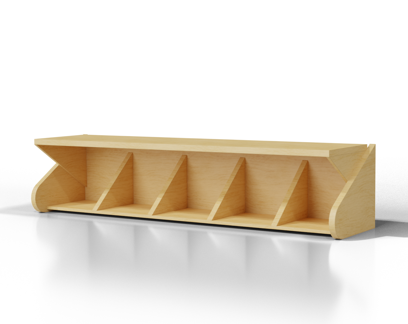 Seat with Shoe Shelf BIM OBJECT: free BIM file downloads e.g., Revit ...