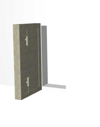 Security Door BIM OBJECT: free BIM file downloads e.g., Revit, IFC, etc ...