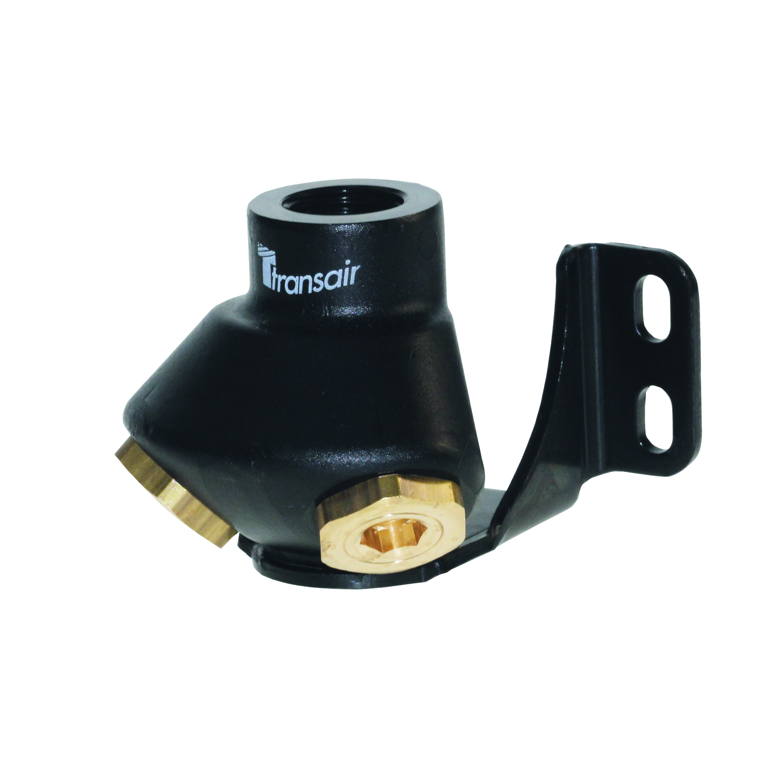 OBJETO BIM PARKER TRANSAIR Toma mural roscada, 2 salidas de 45º, BSP ...