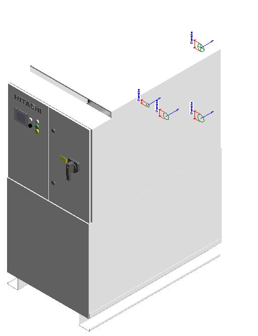 OBJETO BIM Hitachi Air Conditioning Europe SAS Samurai - Condenserless ...