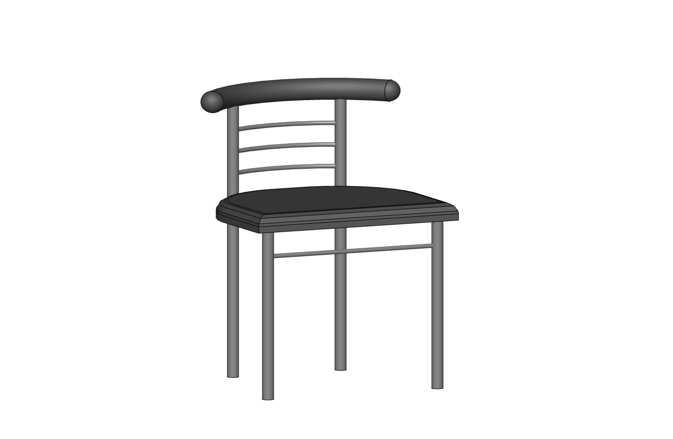 Chair BIM OBJECT: free BIM file downloads e.g., Revit, IFC, etc. | BIM&CO