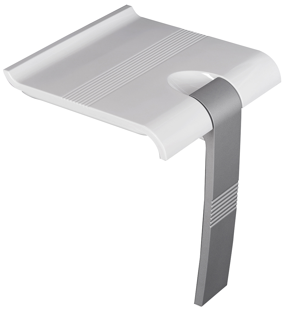 OBJETO BIM PELLET ASC ARSIS shower seat, White & Mat Grey: descarga ...