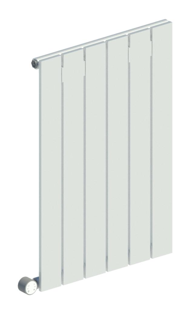 Electric radiator 1200W BIM OBJECT: free BIM file downloads e.g., Revit ...
