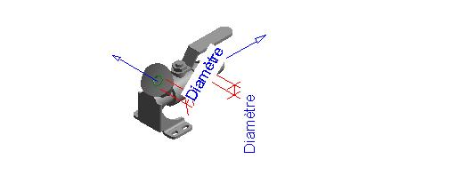 OBJETO BIM PARKER TRANSAIR Toma mural con válvula, 1 salida de 45°, BSP ...