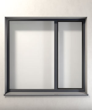 OBJETO BIM Finstral S.p.A. Window, Fin Project Nova Line, 1 Shutter ...