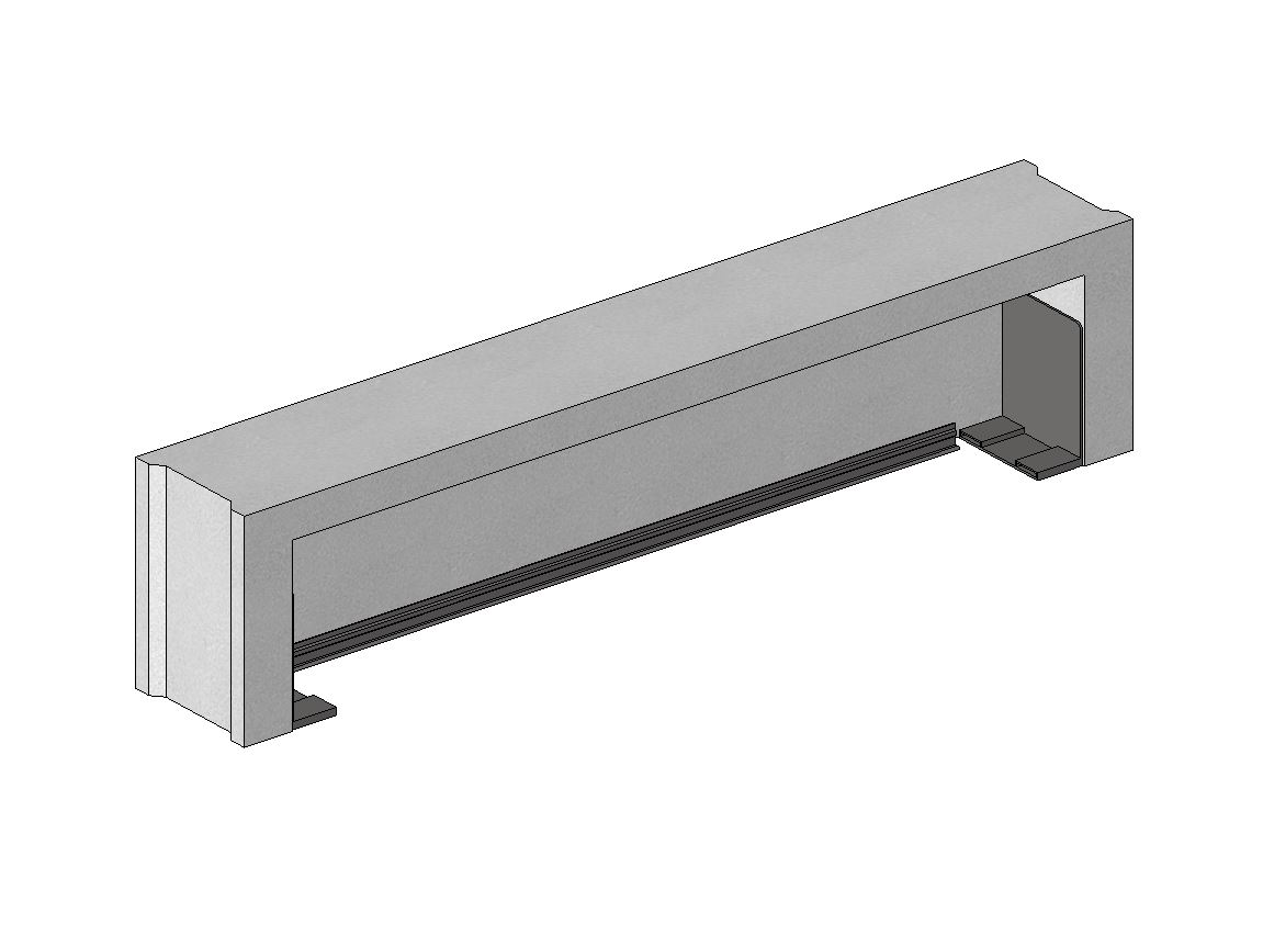 PREFA TECHNICOF Pre-Lintel PREFATEC LS BIM OBJECT: free BIM file ...