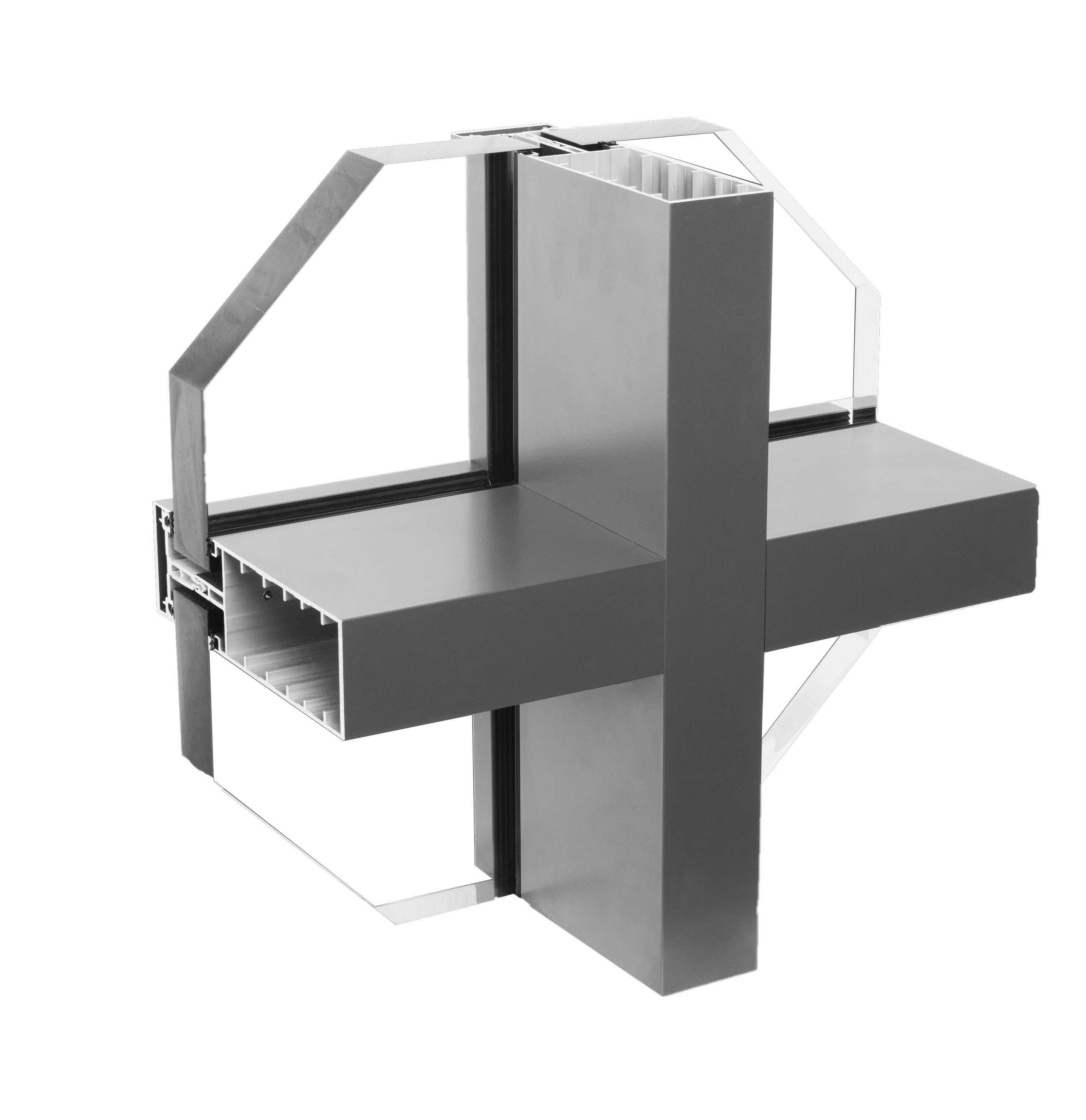 SEPALUMIC Mur Rideau grandes dimensions W58 BIM OBJECT: free BIM file ...