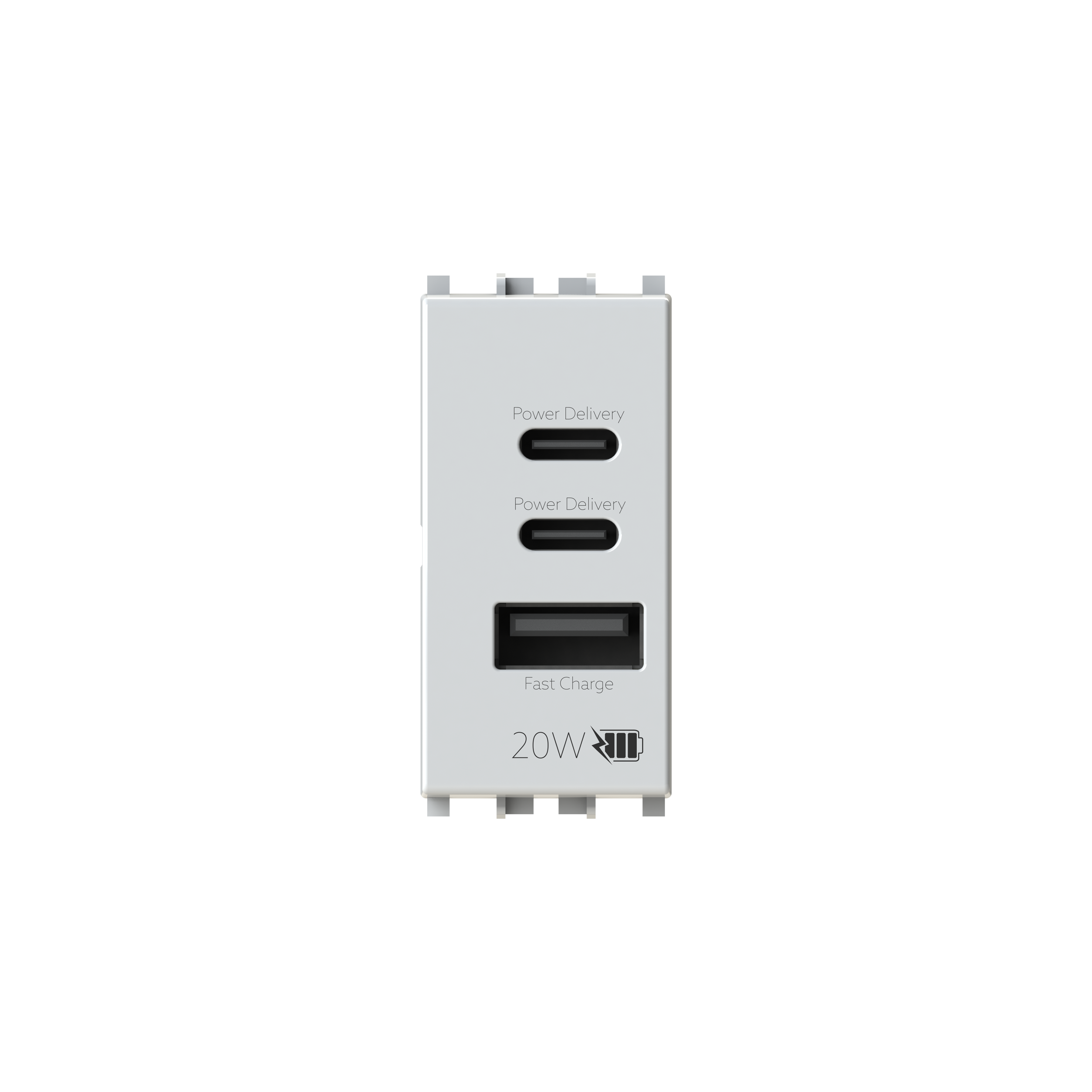Finder S.p.A. USB CCA 20W COMPATIBILE VIMAR® PLANA® - 4BUSB20WCCA.V14 ...