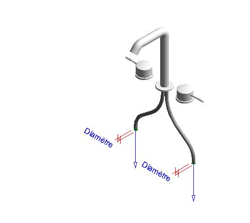 Grohe A.G Essence New - 3-hole basin mixer BIM OBJECT: free BIM file ...