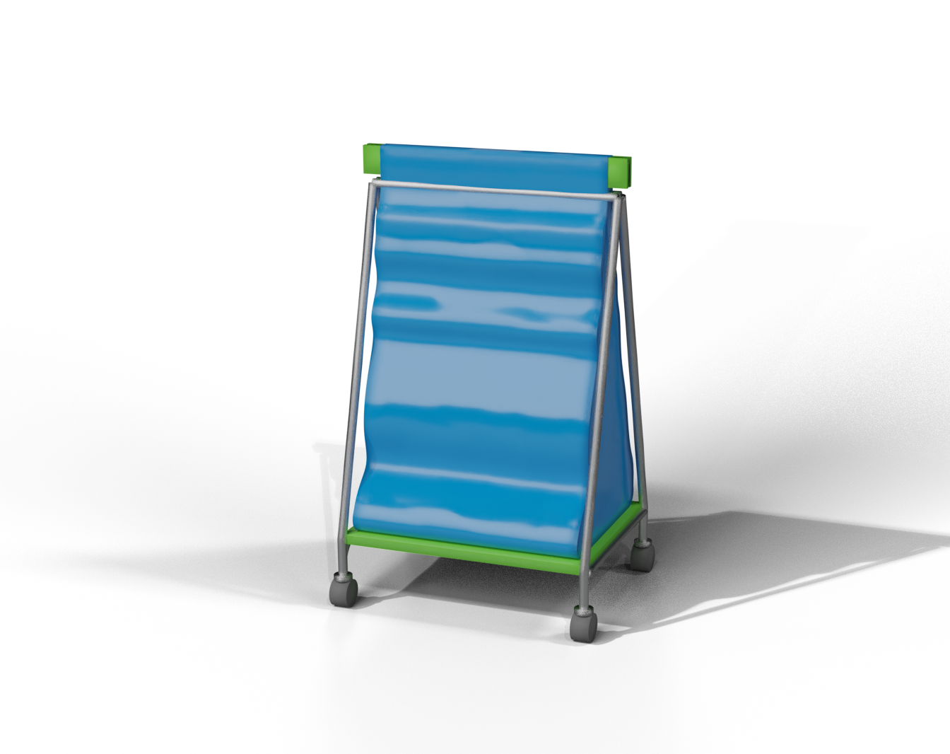 Waste Trolley BIM OBJECT: free BIM file downloads e.g., Revit, IFC, etc ...