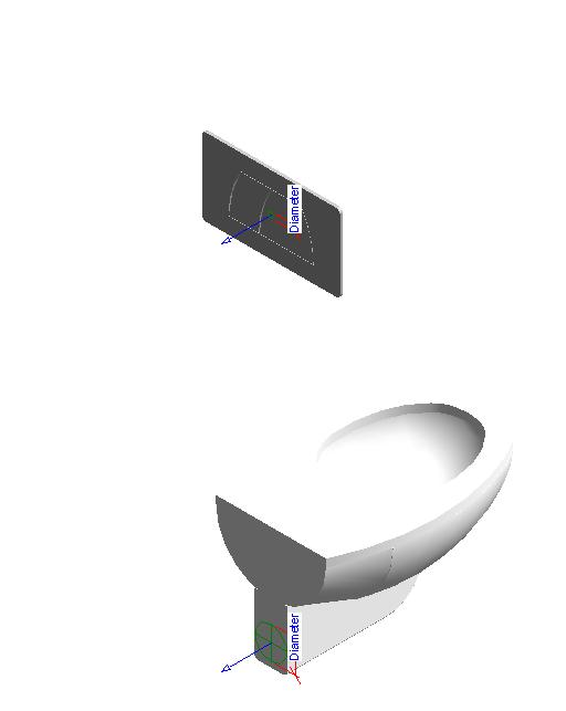 WC suspendu - 04 BIM OBJECT: free BIM file downloads e.g., Revit, IFC ...