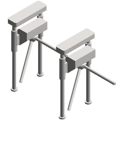 ZoomTech Pte Ltd Bipot - Access Gate BIM OBJECT: free BIM file ...