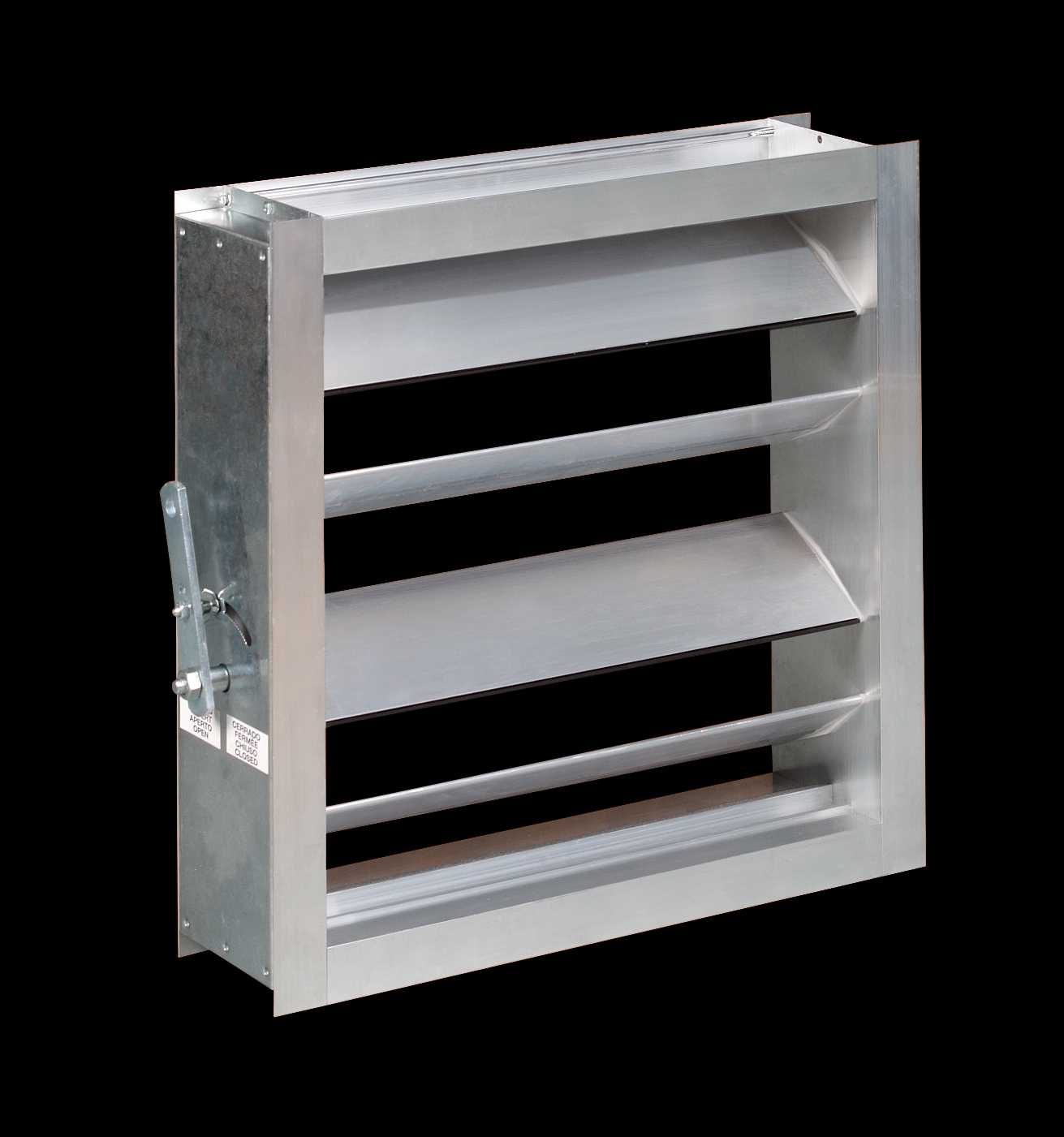 Madel SQR (Air volume dampers for rectangular ducts) BIM OBJECT: free ...