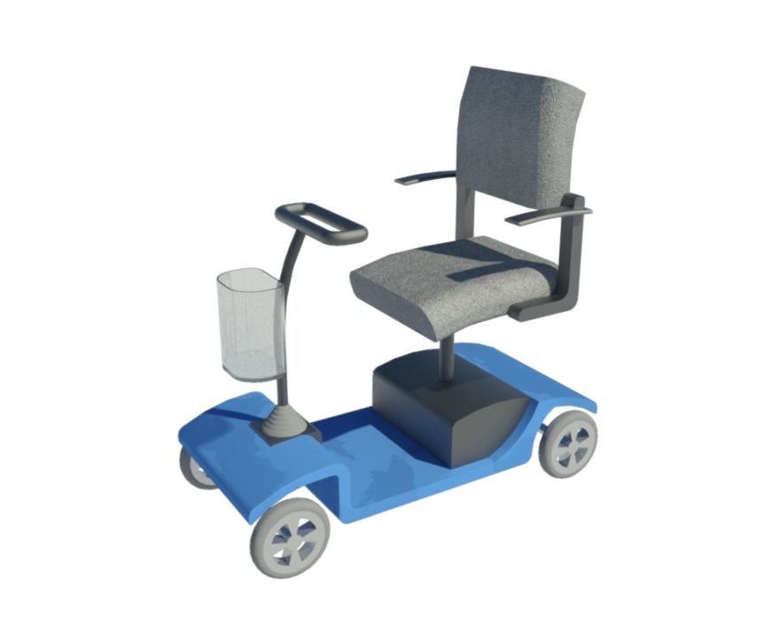 OBJET BIM 4 Wheel Electric Scooter : téléchargement gratuit de fichiers ...